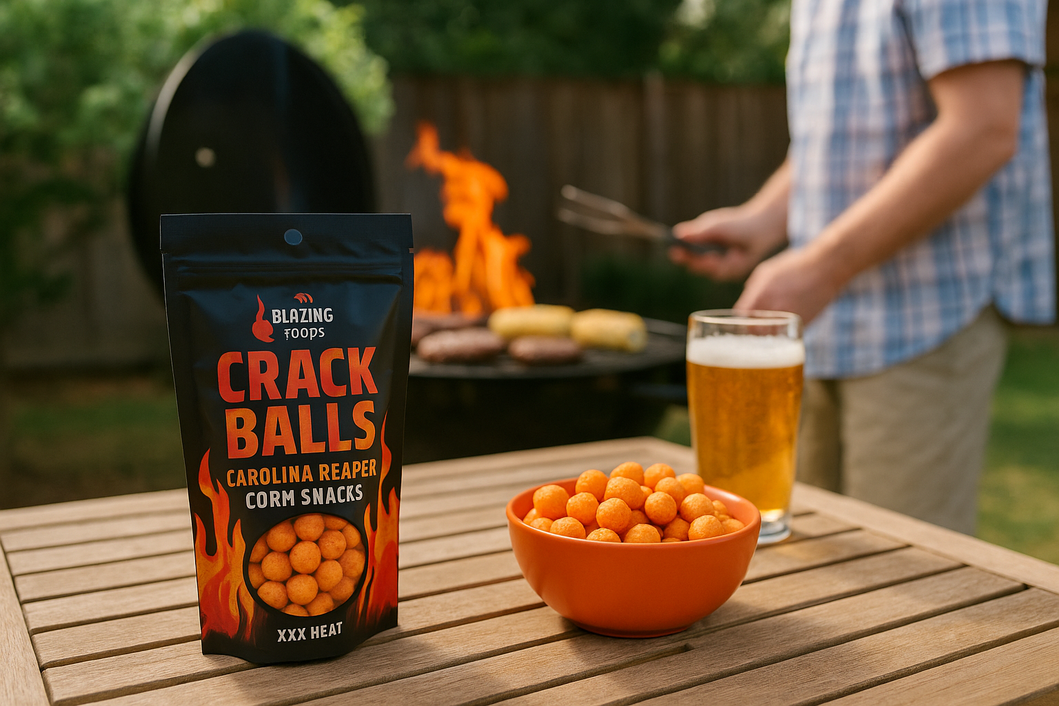 Les Crack Balls de Blazing Foods : l'en-cas explosif qui fait vibrer v