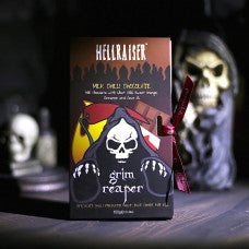 Hell Raiser™ Ghost Chilli Milk Chocolate Bar - Grim Reaper